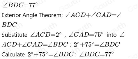 Solved 3 The Diagram Shows Triangle Abc Adb Is A Straight Line The Size Of Angle Dcb The