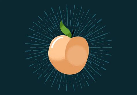 Georgia Peach Vector Art Icons And Graphics For Free Download