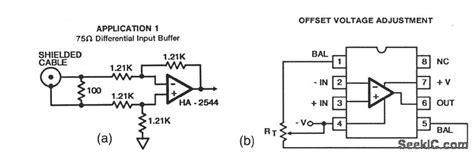 75Ωdifferentialinputbuffer Electricalequipmentcircuit Circuit