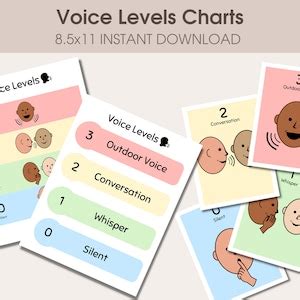 Voice Control Inside Voice Chart Voice Level Visual Classroom Voices