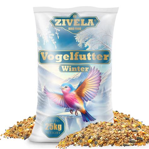 Alimentos Silvestres En Invierno Comida Para Pájaros En El Jardín