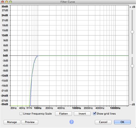 filter curve complaint adding features audacity forum