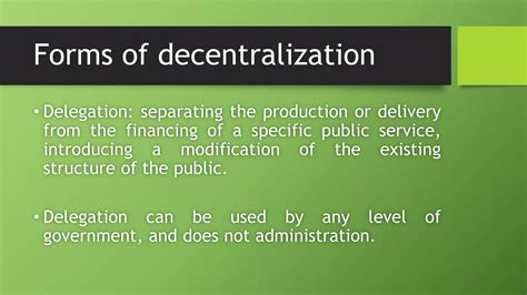 Decentralization And Local Governance Pdf