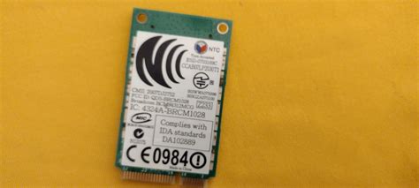 Broadcom Wlan Wifi Bcm94312mcg Network Card Pci Express Mini Card 802