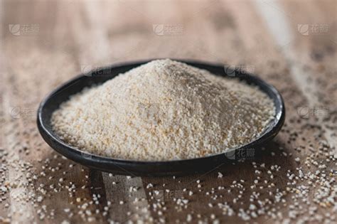 面包碎屑清新水平画幅面包屑干的背景分离研磨食品涂层日式面包屑