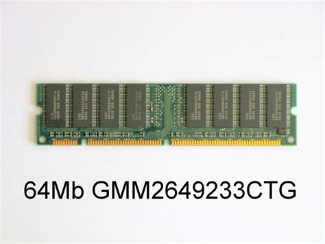 Used 64mb 32mb Pc100 And Pc133 16mb Pc66 Sdram Memory 168 Pin Dimm
