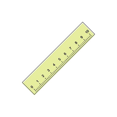 Premium Vector Simple Ruler Icon Vector Template