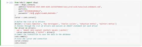 Chatgpt Sap Hana And Jupyter Notebooks A Match Made In Heaven