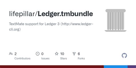 Github Lifepillarledgertmbundle Textmate Support For Ledger 3 Ledger