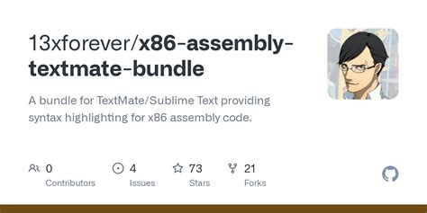 Github 13xforeverx86 Assembly Textmate Bundle A Bundle For Textmate