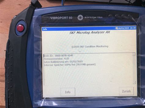 Skf Microlog Analyzer Ax Mit Falschem Branding Vibroport80 Ebay De