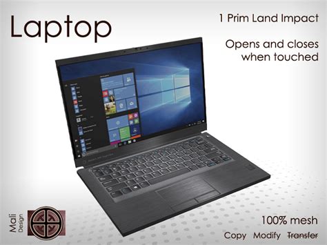 Second Life Marketplace Laptop