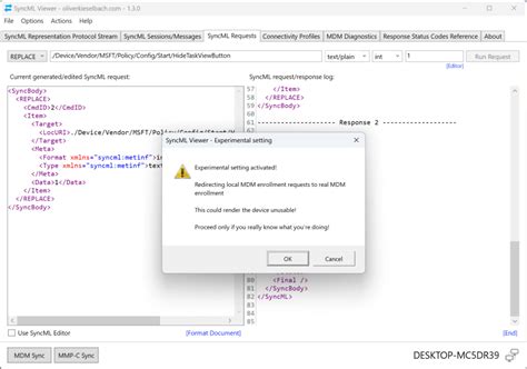 Enhancing Usability Of Syncml Viewer Modern It Cloud Workplace