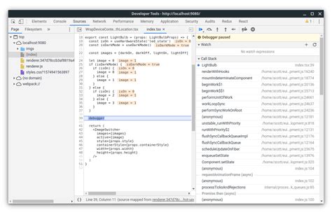 Debugging The UI Electric UI