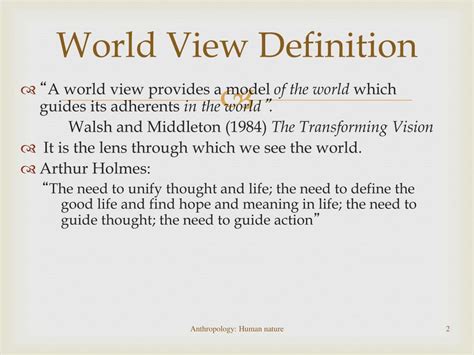 Ppt Views Of Creation Affect World View Powerpoint Presentation Free