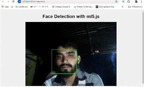 How To Implement Face Detection With Ml5js Geeksforgeeks