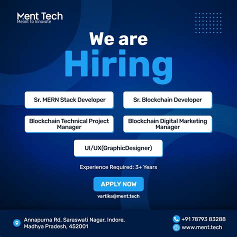 Vartika Madhwani On Linkedin Hiring Blockchainjobs Blockchaincareers Joinourteam Techjobs