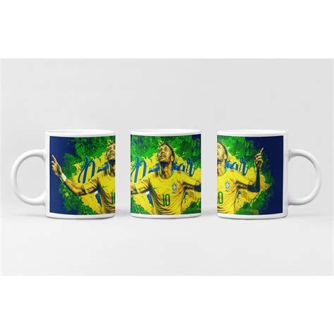 Caneca Neymar Na Seleção Brasileira Modelo 2 Em Promoção Na Americanas
