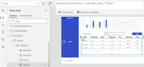 Solved Filtering A Gallery Based On Input Power Platform Community