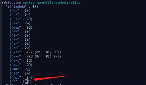 windows 上为啥prettify symbols mode 有一些字符显示不正常 emacs general emacs china