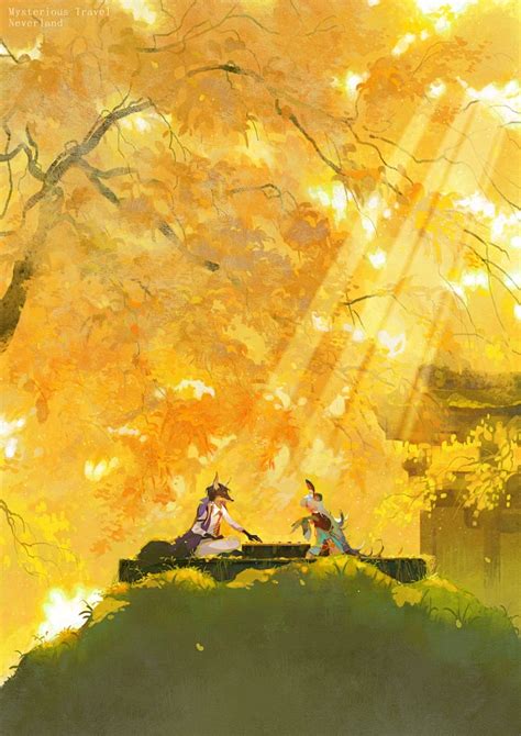 落子无悔麦子自留地插画师作品涂鸦王国 花瓣网