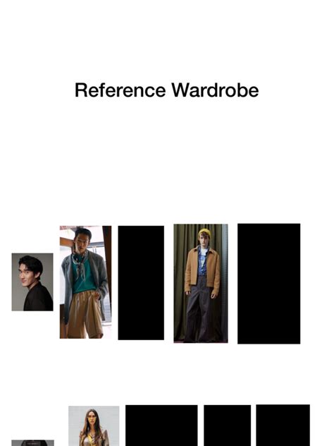 Wardrobe Styling Proposal Pdf