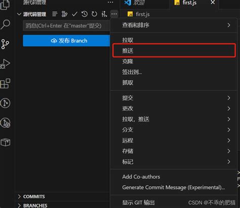 Vscode操作gitvscode Git Csdn博客