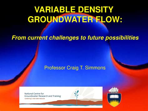 Pdf Variable Density Groundwater Flow From Current Challenges To Future Possibilities