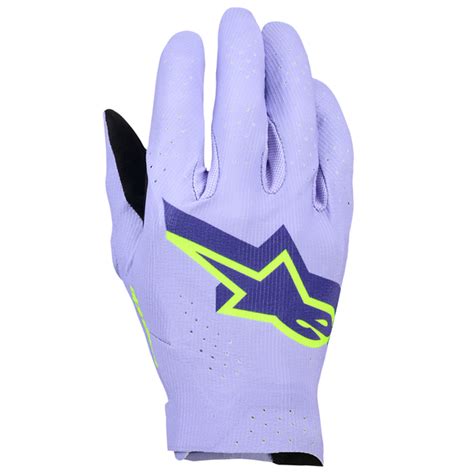 Alpinestars 2026 Supertech Lavendervioletyellow Mx Gloves Ama
