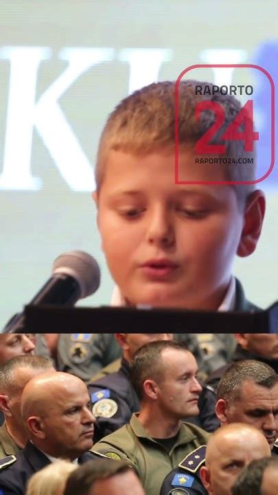 Me Zemër Të Thyer Djali I Heroit Afrim Bunjaku Lexon Poezinë