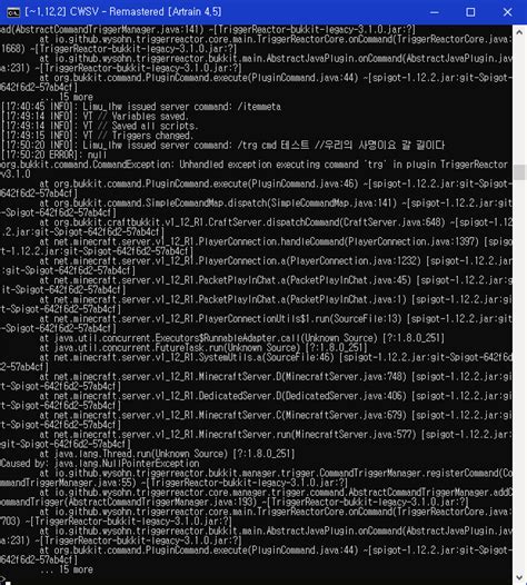 commandtrigger does not work in legacy version · issue 345