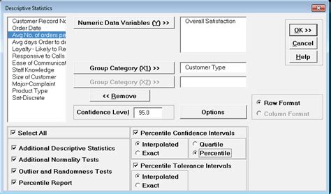 descriptive statistics