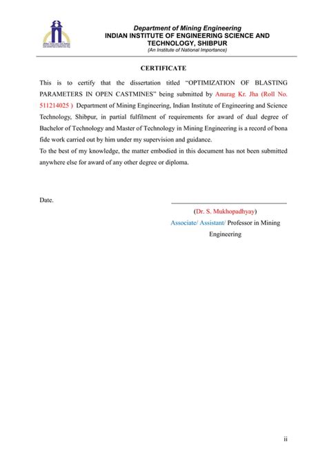 Optimization Of Blasting Parameters In Open Cast Mines Pdf Geology Science