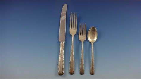 Candlelight By Towle Sterling Silver Flatware Set 8 Service 80 Pcs