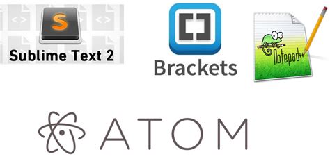 Sublime Text Atom Brackets Notepad Análise Rápida ~ Thiago Lúcio
