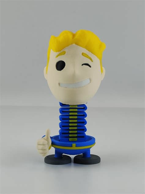 Fallout Vault Boy Springie By Thecraftymaker Download Free Stl Model