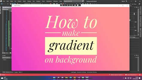 linear gradient brush as the border background c wpf microsoft
