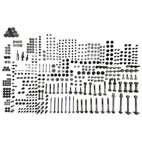 Kit 554 Peças Parafusos Carroceria Nissan Kicks 20172021