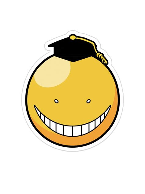 Koro Sensei Face Sticker Faddy Native