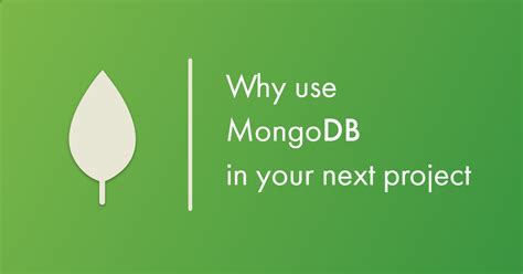 Why Use MongoDB In Your Next Project Keitaro