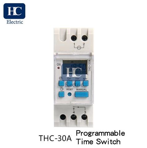 Weekly Digital Time Switch THC 30A 1 Channel