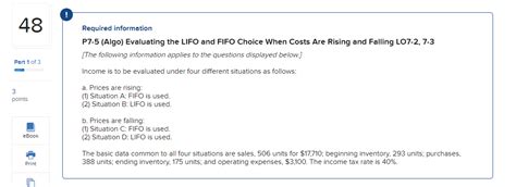 Solved P Algo Evaluating The LIFO And FIFO Choice When Chegg Com