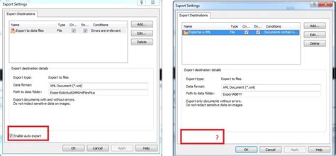 Enable Auto Export Option Is Not Visible Some Times Help Center