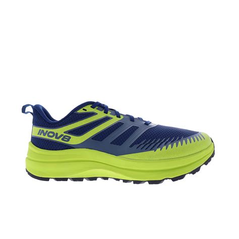 Inov8 Mens Trailfly Max Running Shoes Bluelimeblack Run4it