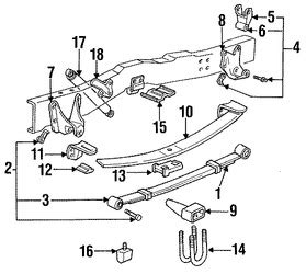 Buje Para Hojas De Muelle Para Ford F 150