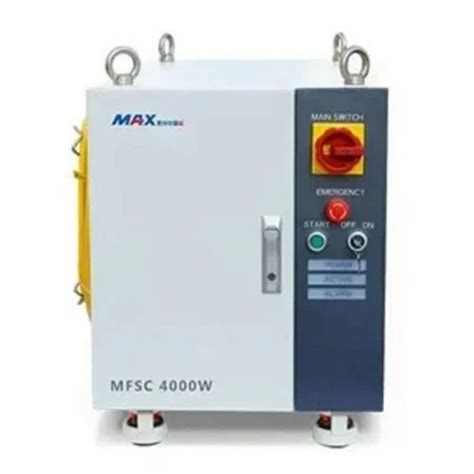24v Diagnostic Equipments Max Single Mfsc 4000 Fiber Laser Cutting Source Working Life 100000