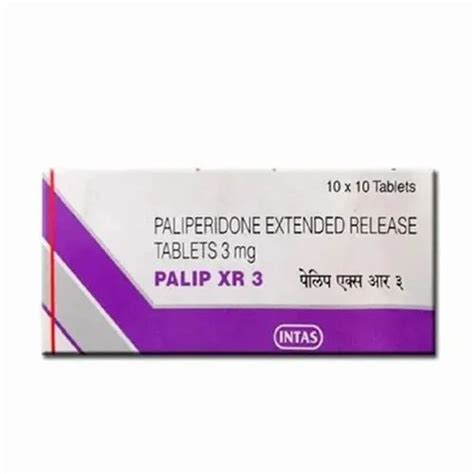 Paliperidone Extended Release Tablet Strength 3 Mg At ₹ 220kg In Nagpur