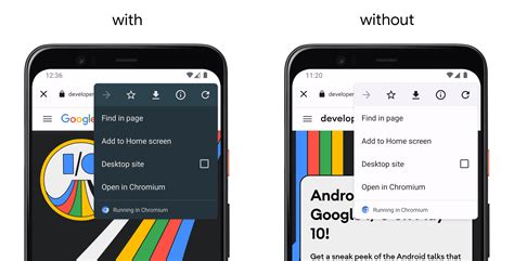 Browser Support Web On Android Chrome For Developers