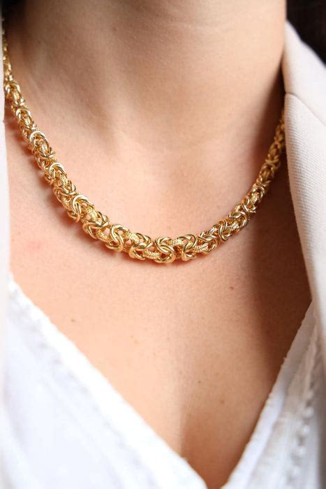 Collier Maille Royale Or Jaune 7985149313238 58 Facettes