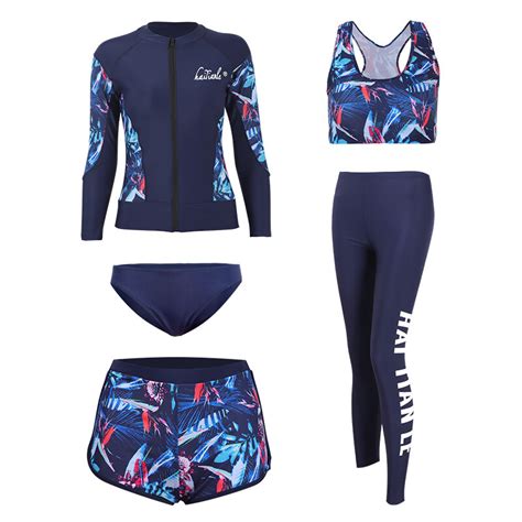 ชุดว่ายน้ำคู่รัก ชุดว่ายน้ำแขนยาวผู้หญิงหรือผู้ชาย ชุดว่ายน้ำคู่รักชญ แขนขายาว กันuvเก็บหุ่น